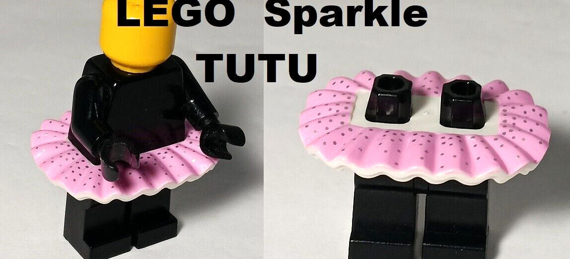 New LEGO Pink TUTU SPARKLE Sequins Ballet Dancing Dress Up Unique ...