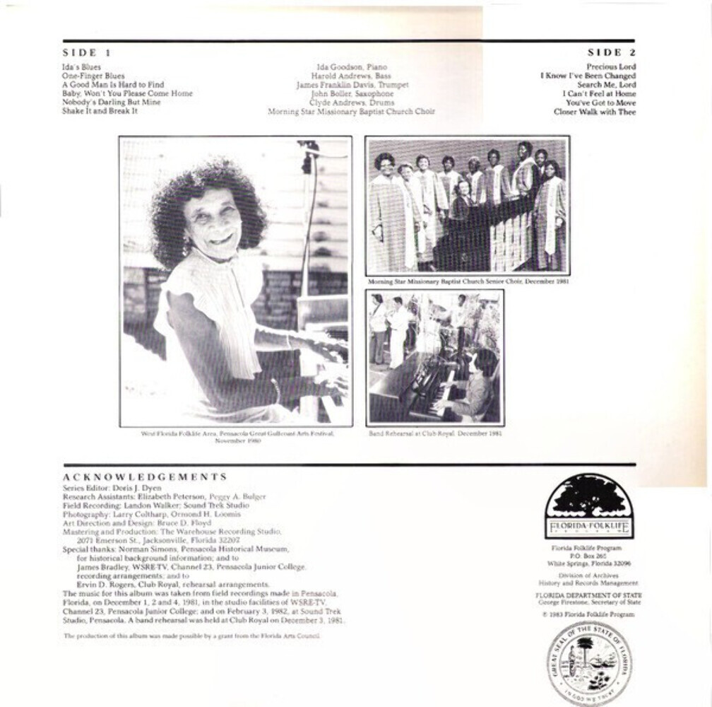 Ida Goodson - Pensacola Piano (LP) | eBay