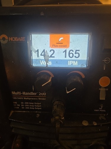 Hobart Multi-Handler 200, Dual Voltage 120/240V, 200 Amp Inverter MIG ...