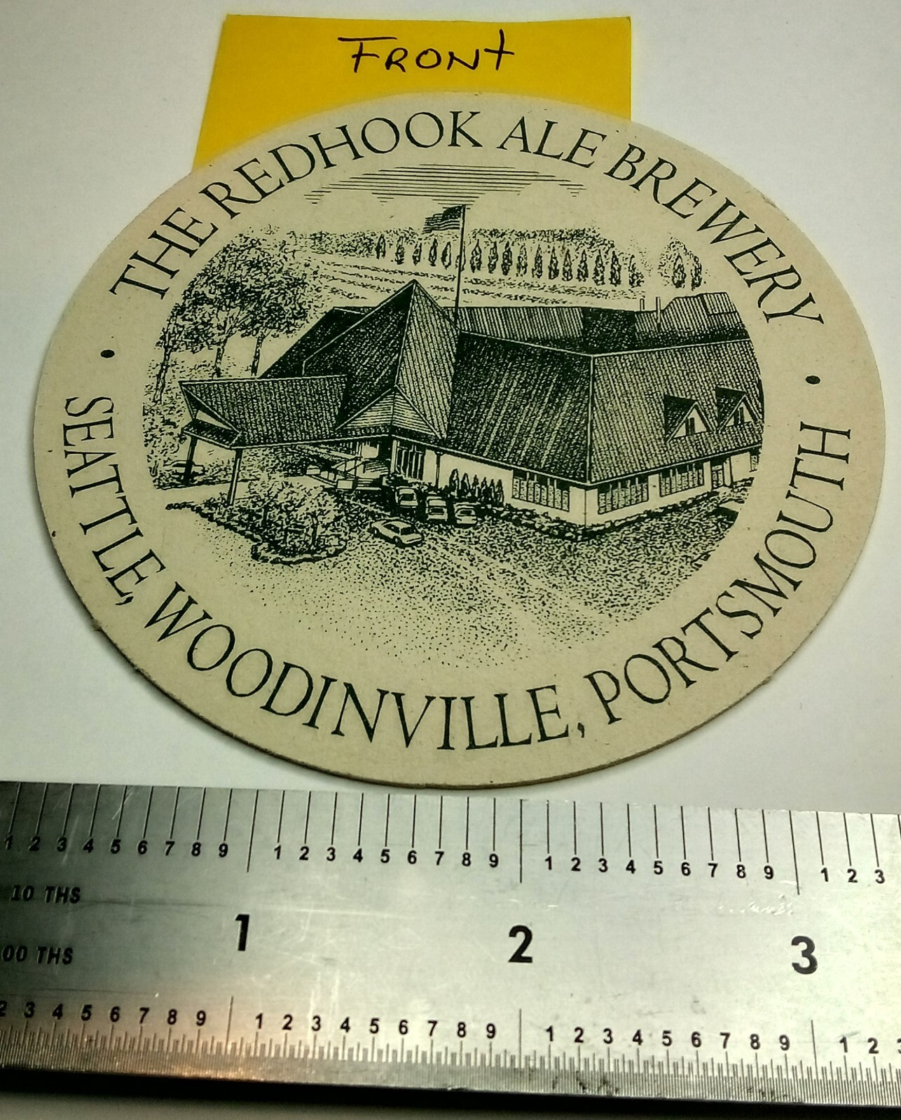 RED HOOK BREWERY of SEATTLE WA, "QUALITY ENDURES" BEER COASTER. | eBay
