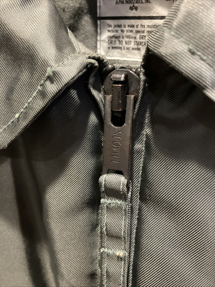 US Military CWU-45/P Cold Weather Flight Jacket L Bomber Nomex USAF ...