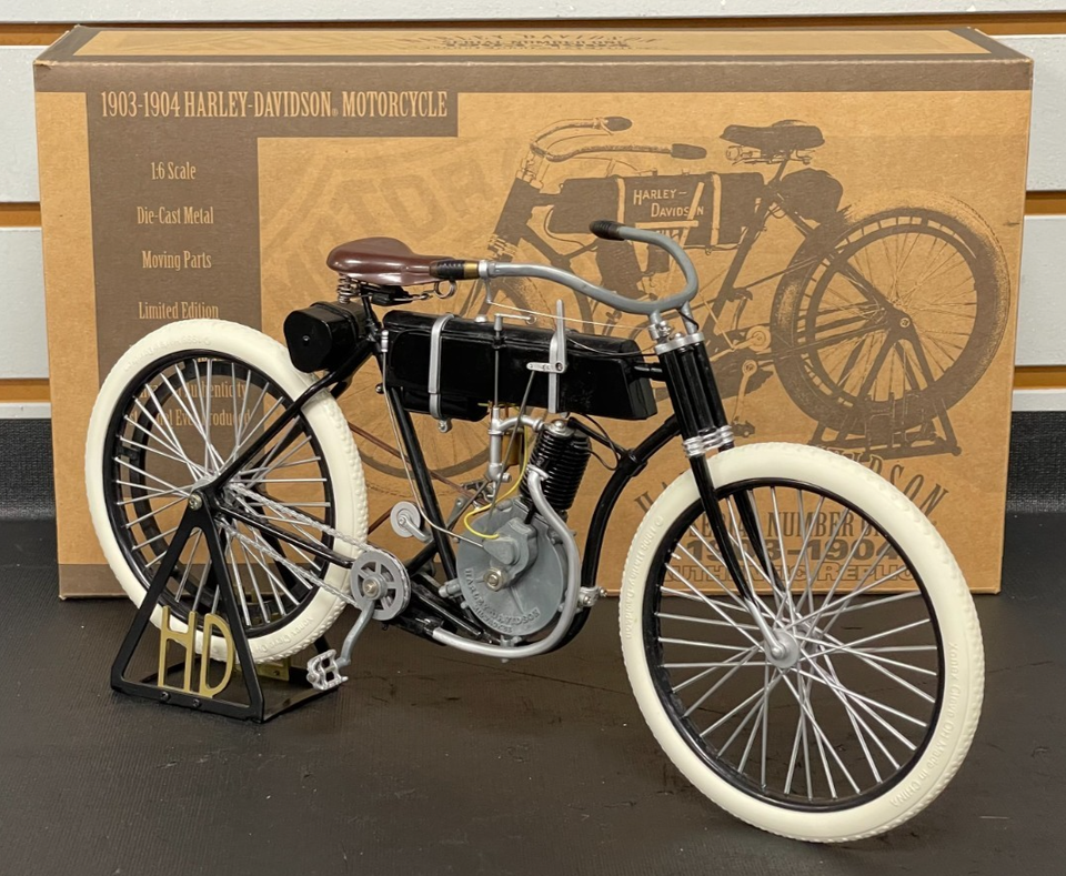 Harley Davidson 1903-1904 Serial One Authentic 1:6 Scale Replica w/ COA ...