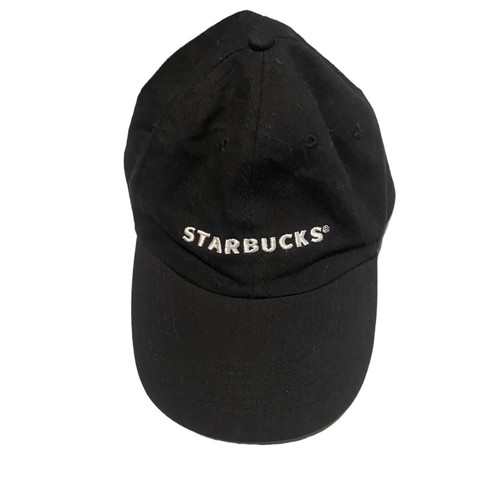 Starbucks Hat Cap Black Adjustable Strapback Coffee Franchise Unisex ...