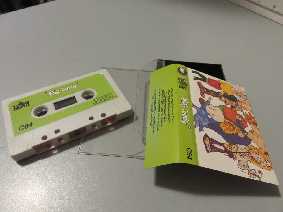 Commodore 64 Game Cassette CBM 64 "Wally Family" Jackson Soft | eBay UK