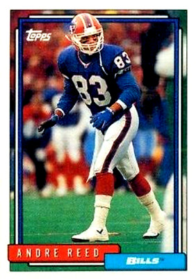 1992 Topps #741 Andre Reed Buffalo Bills HOF | eBay