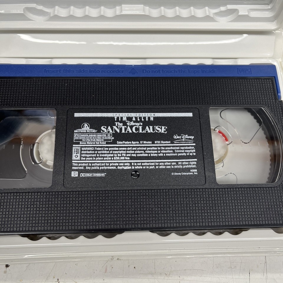 The Santa Clause Vhs 786936195200 | eBay