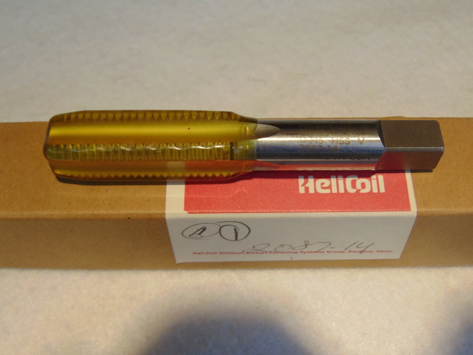 M14x2 HELICOIL STI PLUG TAP FOR INSTALLING THREAD INSERTS, HSS, MADE IN ...