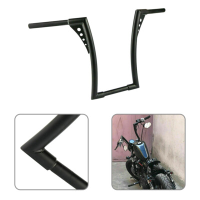 12" Rise Handlebars Fit For Sportster 883 XL883C / XLH883/C/N/L/R 1987 ...