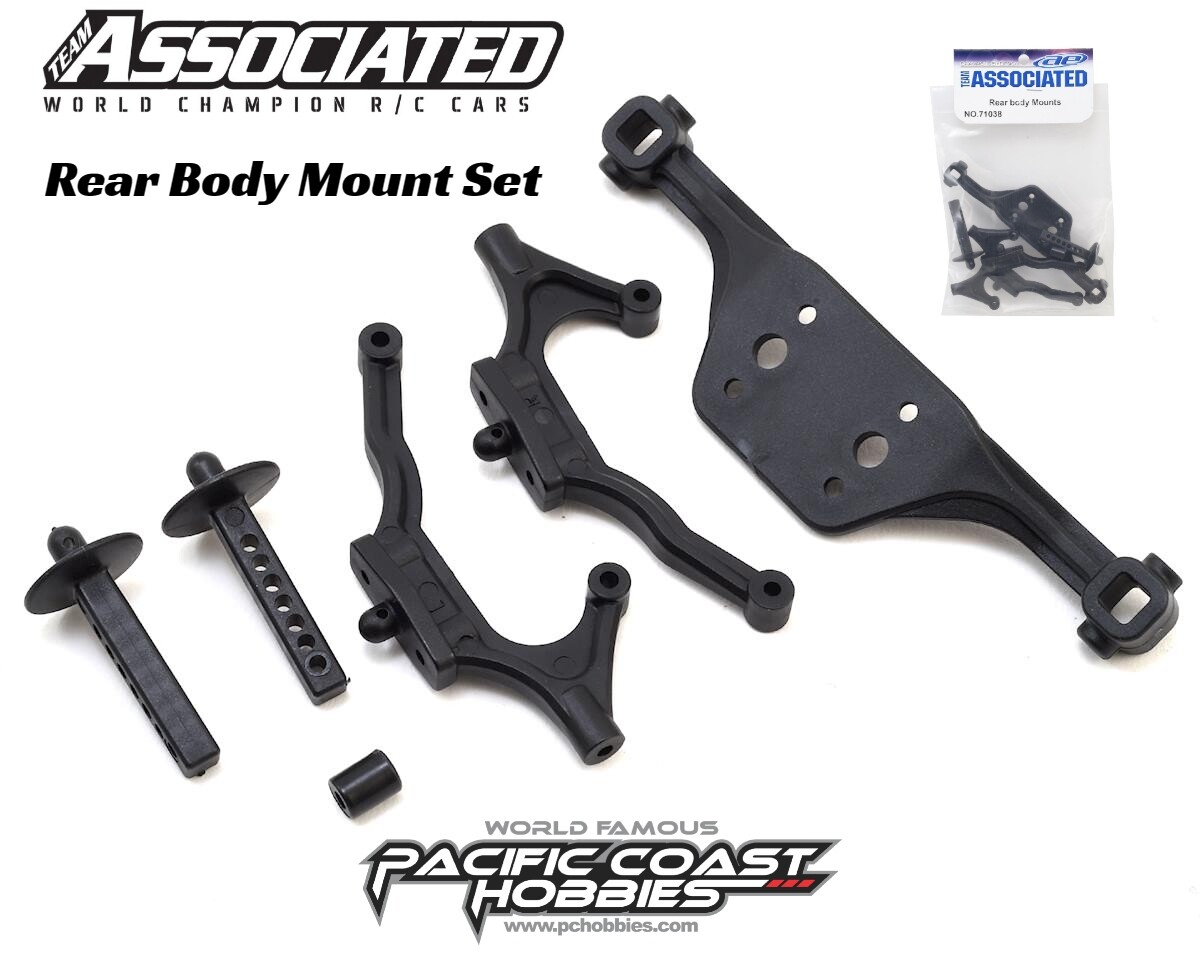 Team Associated Rear Body Mount Set ASC71038 | eBay