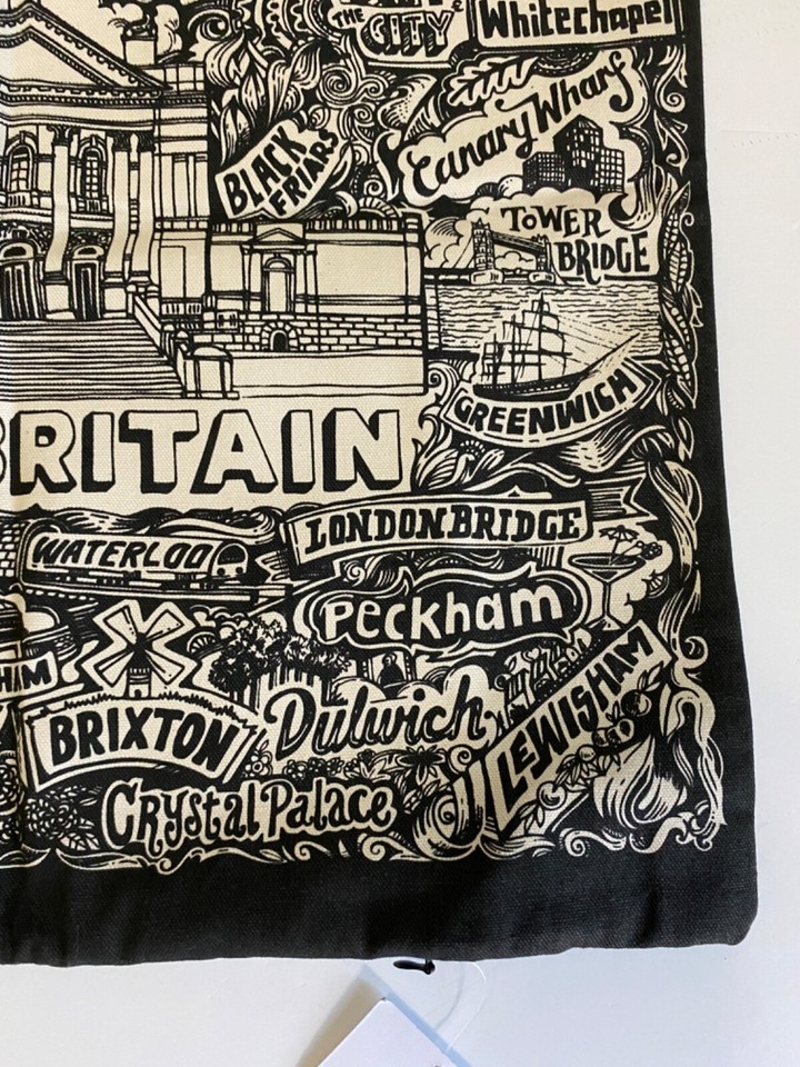 Tate Modern Britain Vic Lee Cushion Pillow Cover, Art Museum, Souvenir ...