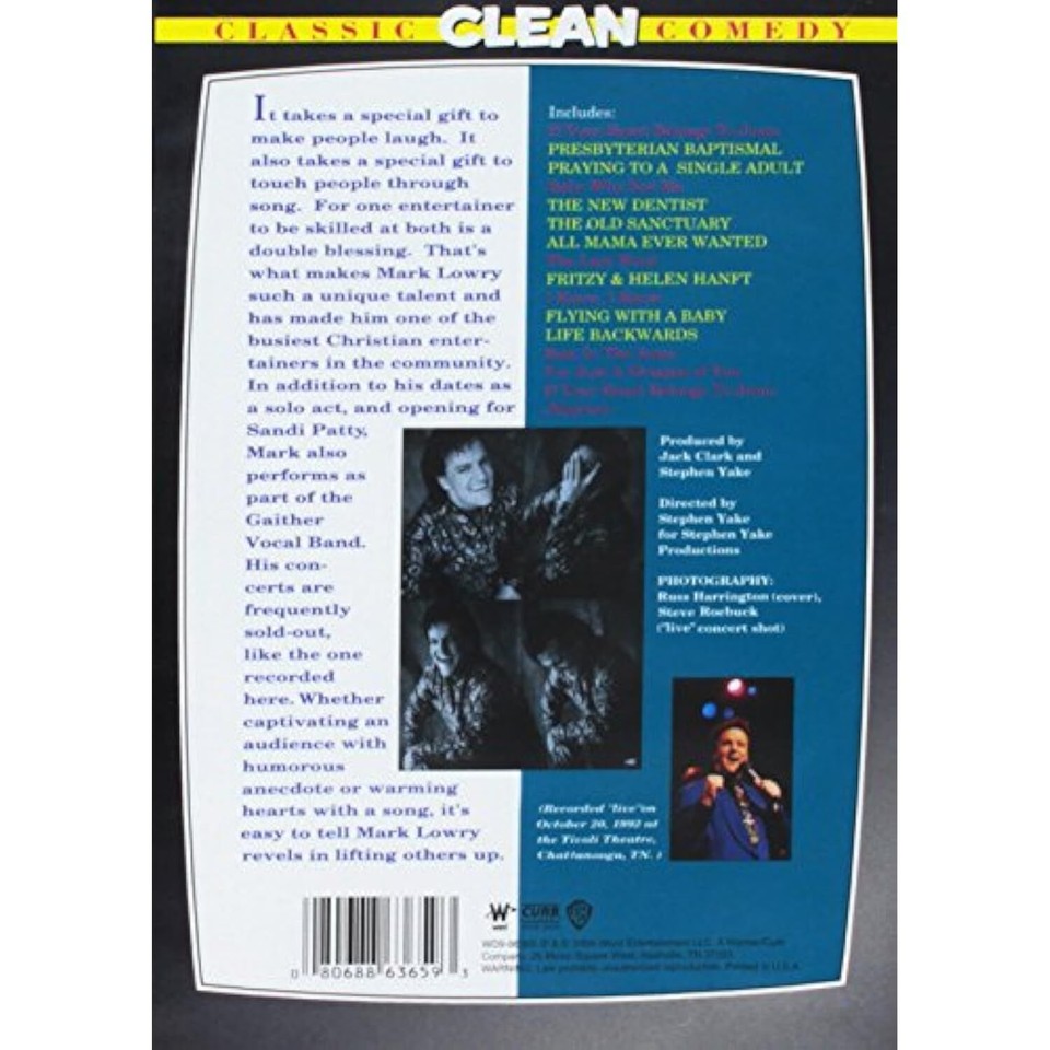 Mark Lowry: The Last Word Clean (DVD, 2004) NEW | eBay