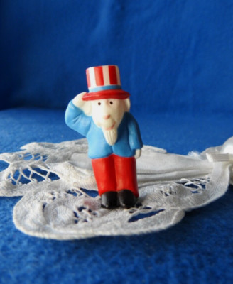 Hallmark Merry Miniature 1992 1993 Goat Uncle Sam | eBay
