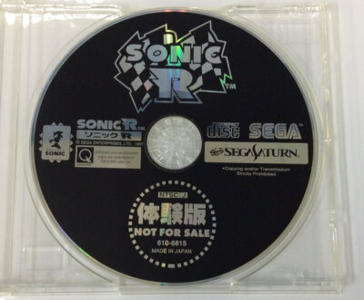 Sega Saturn SS Sonic R Demo Version Japan Disc Only 9839 SP | eBay