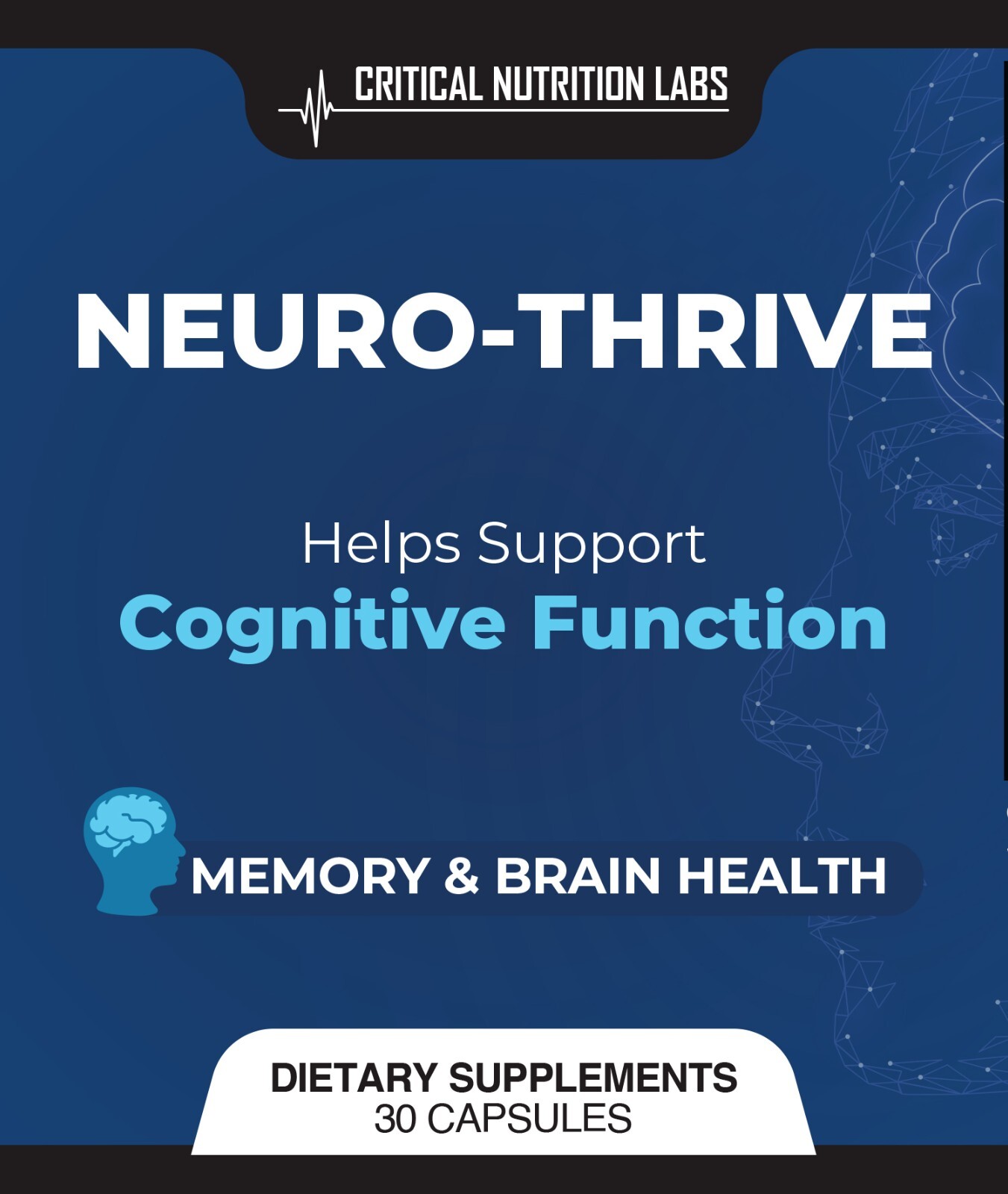 Neuro-Thrive Supports Cognitive Function Memory & Brain Health ...