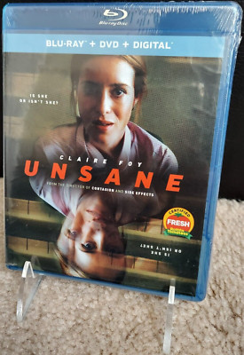 Unsane (Blu-ray + DVD + DC, 2018) Claire Foy, Joshua Leonard, Amy ...