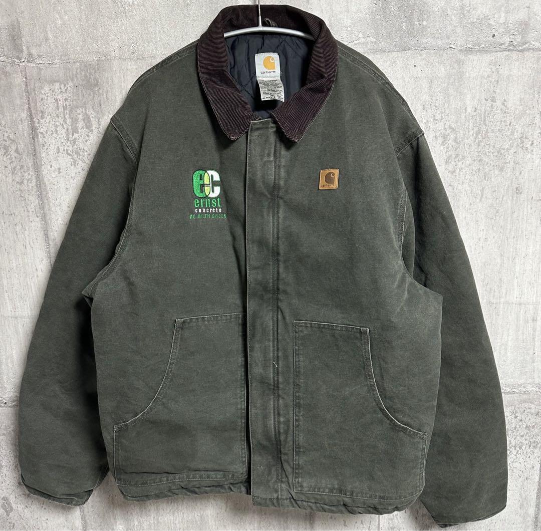 [Rare] Carhartt Traditional Jacket Made in USA J22 MOS - Gem