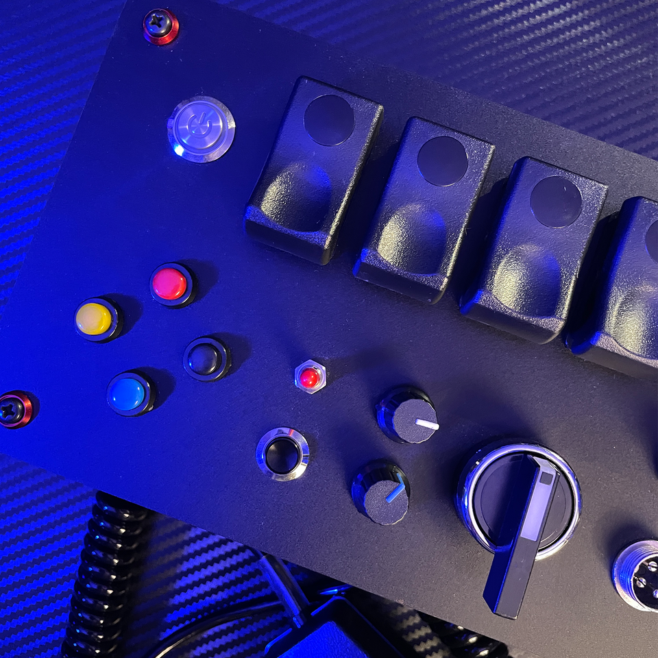 ETS ATS Truck Simulator 25 Functions 17 Buttons Button Box PC Only ...