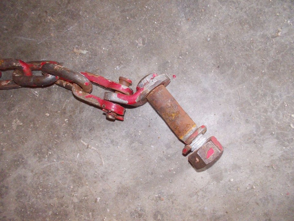 Ford 8N 9N 2N Tractor Ford 3pt hitch sway chain /& mounting bracket pin ...