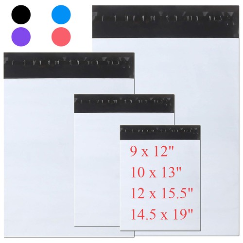 100Poly Mailers Shipping Envelopes Self Sealing Plastic Mailing Bags ...