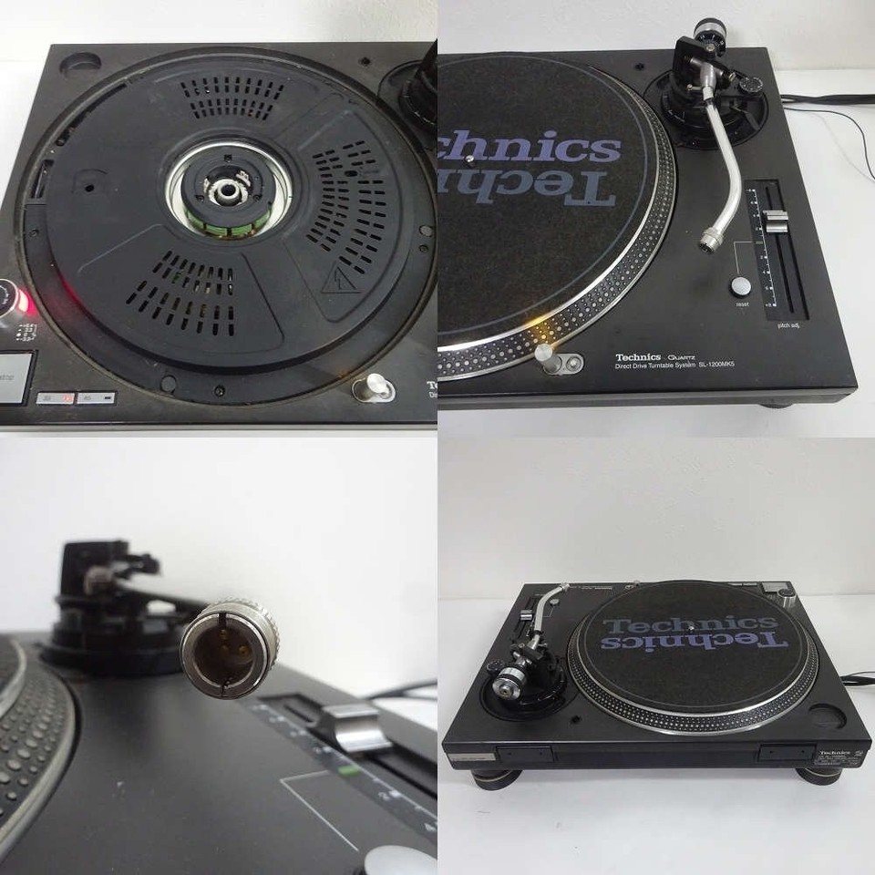 Technics SL-1200 MK5 Black Direct Drive DJ Turntable | eBay