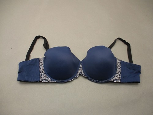 40D Maidenform Womens Navy Underwire Lined Multiway Demi Bra 7R | eBay