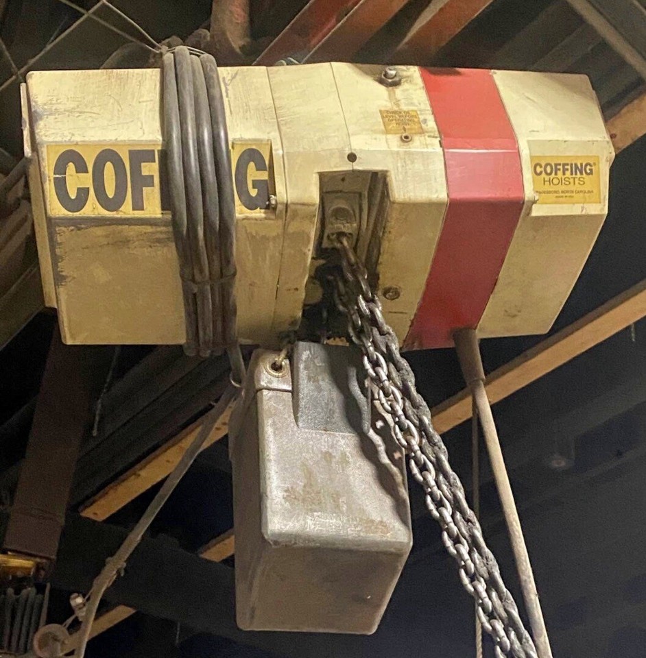 Coffing 2 Ton Electric Chain Hoist, Model: EC4008 (See Description) | eBay