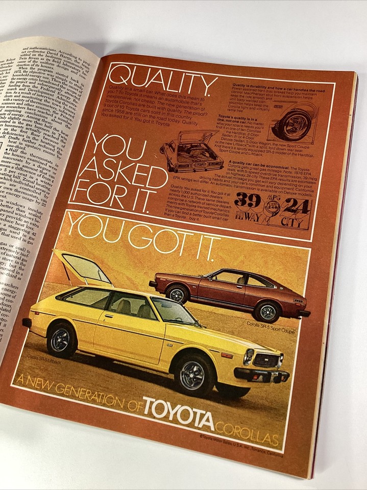 Newsweek Magazine 1976 Rare Ads Barbara Walters TV News AMC RCA Ali MG ...