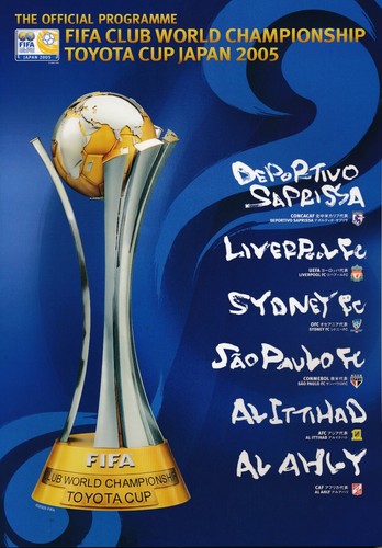 FIFA CLUB WORLD CUP JAPAN 2005 Official Tournament programme includes ...