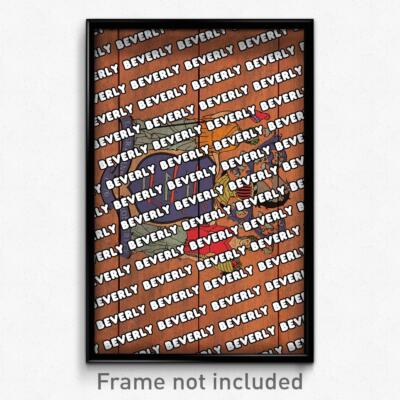 Beverly New Jersey Poster (NJ City Souvenir 11x17 Town Print) | eBay