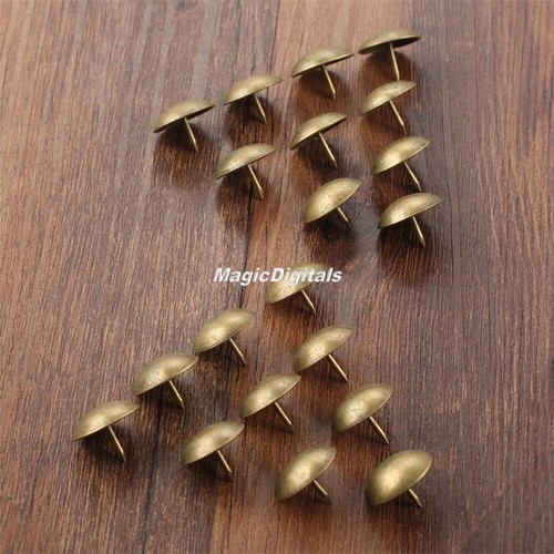 20Pcs mobili antichi bronzo Tappezzeria Chiodi Bullette HARDWARE ...