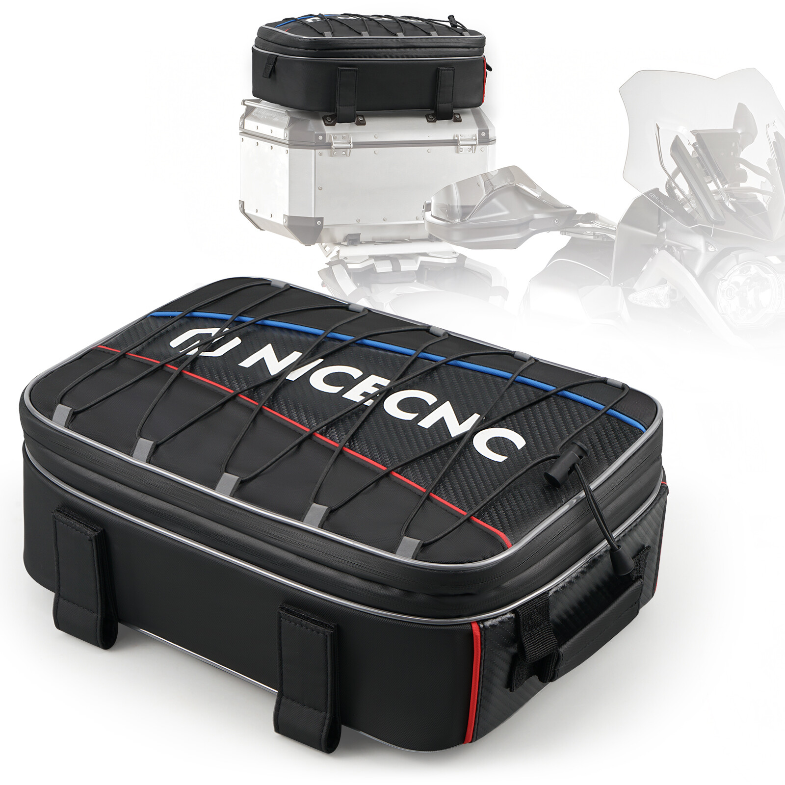 Motorcycle Top Case Bag Expandable Top Box Roof Bag For BMW F850GS ...