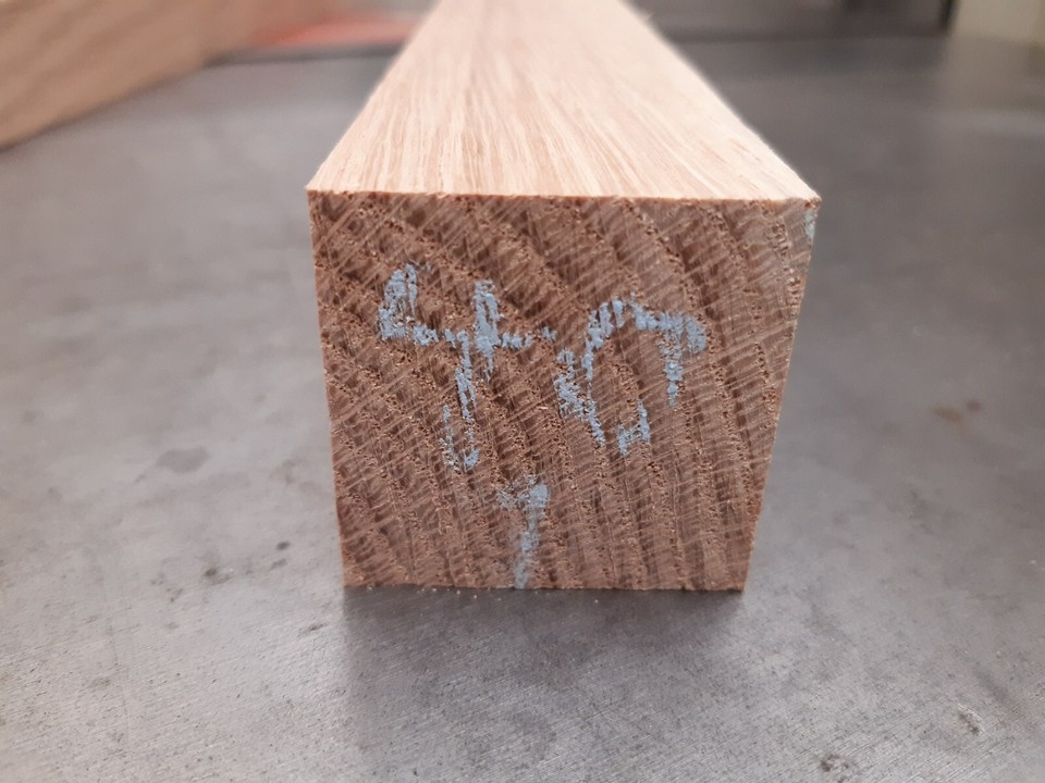 Solid Oak Timber Squares 24mm 30mm 35mm 48mm American White Oak | eBay UK
