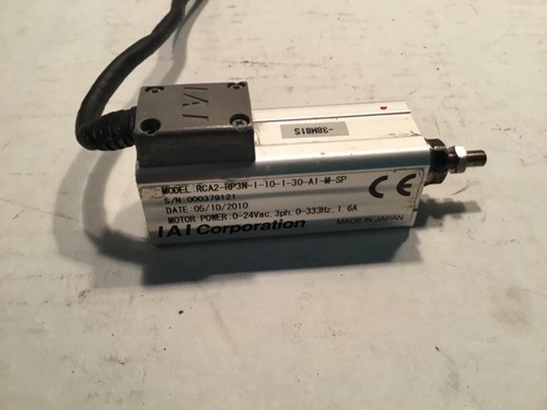 IAI Corporation Intelligent Actuator Servo Motor RCA2-I-10–1-30-A1-M-SP ...