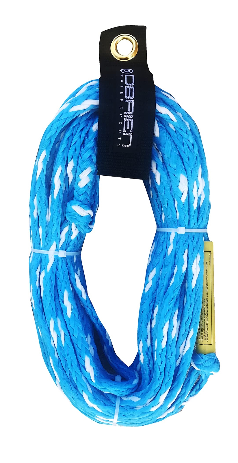 2 Person Towable Tube Rope 60 feet, Cyan/White 730918972396 | eBay
