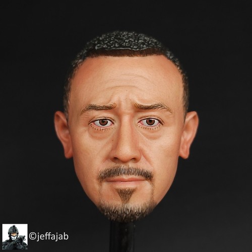 1:6 Soldier Story Battle of Triangle Hill Asian Male Head Sculpt for 12 ...