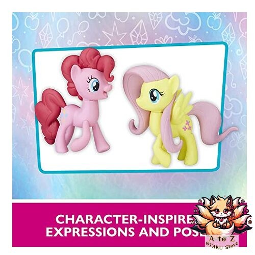 NEW My Little Pony 6-Figure Set Main Characters Pack 7.4cm Collectible ...