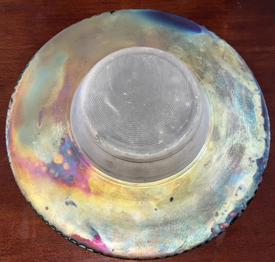 SIMON EELES STUDIO POTTERY BOWL GOLD LUSTRE | eBay UK