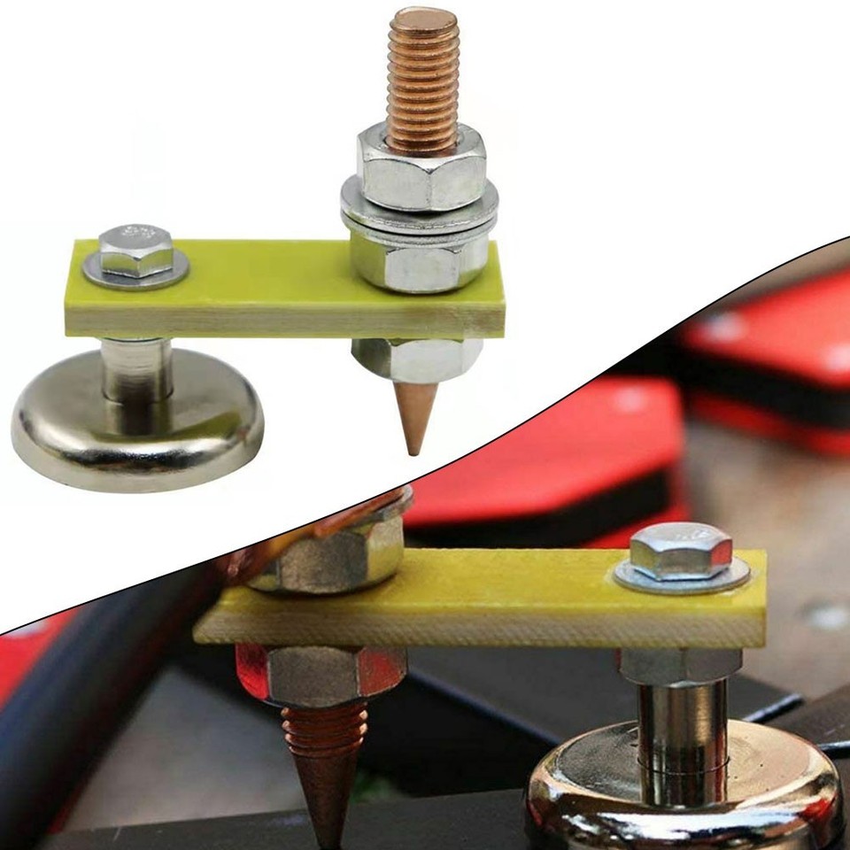Welding Magnet Head Magnetic Support Clamp Holder Fixture Strong Welder ...