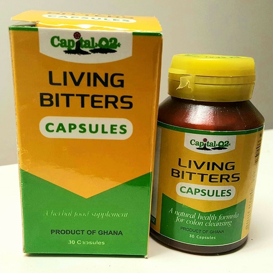 Living Bitters Tonic Capsules A Natural Health Formula for COLON ...