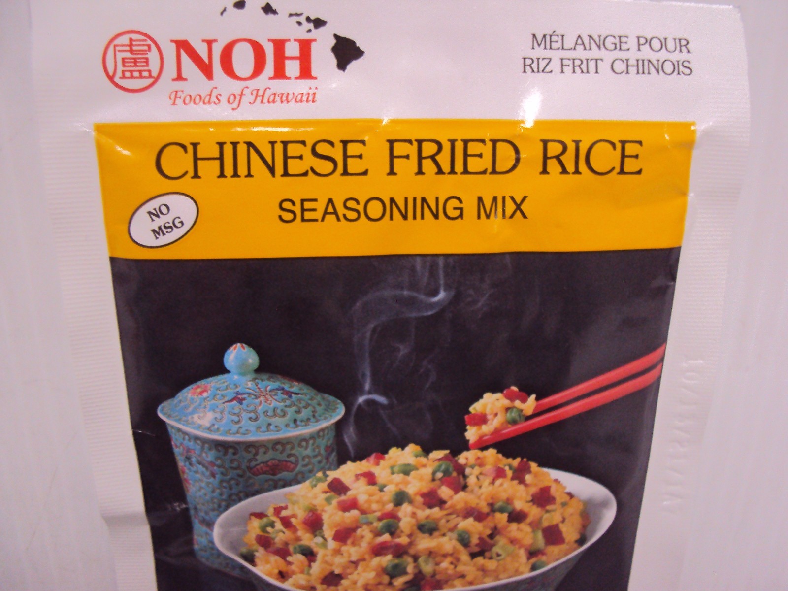 NOH Foods Of Hawaii Chinese Fried Rice Seasoning Mix All Natural No MSG ...