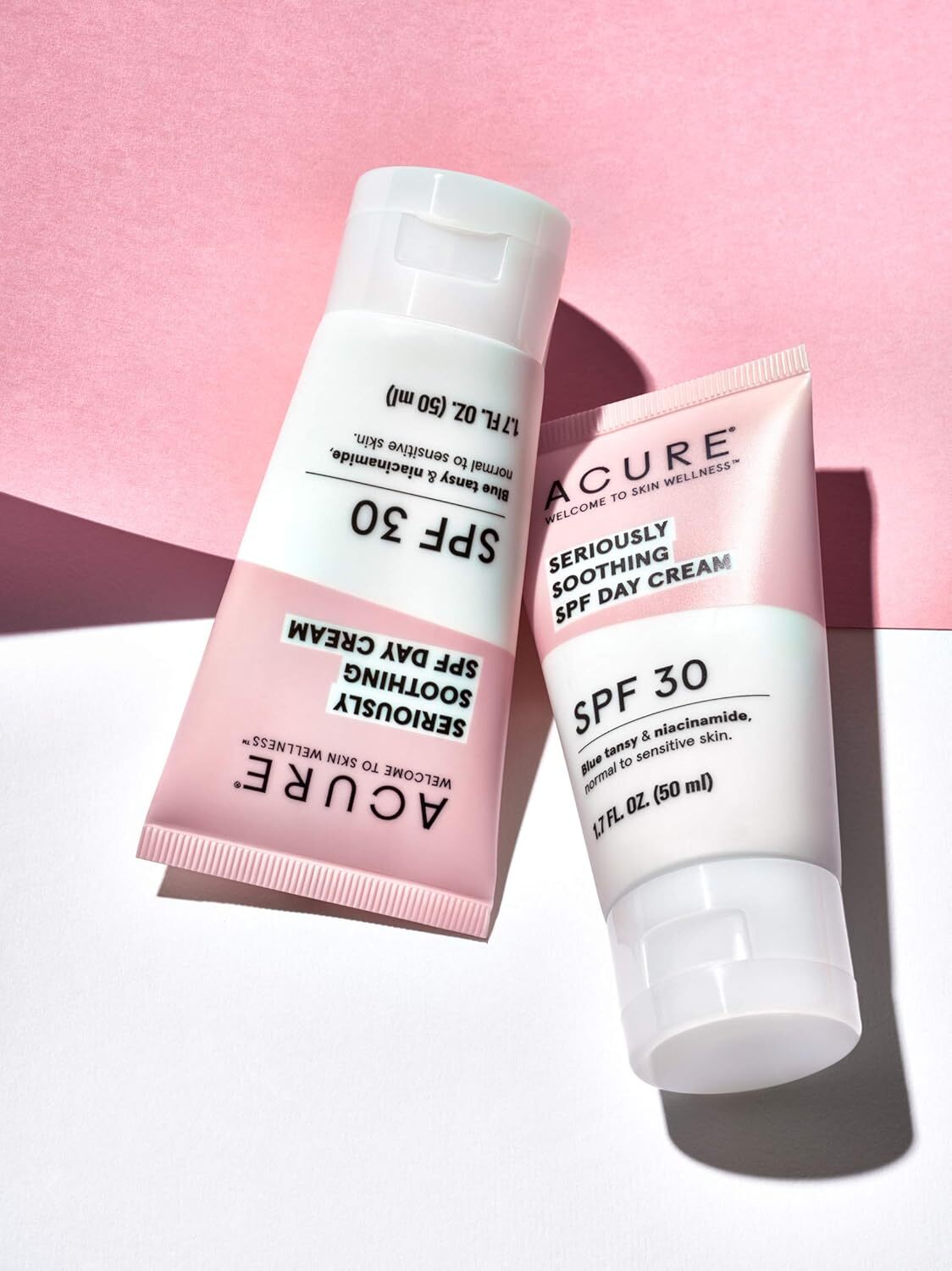 ACURE Seriously Soothing SPF 30 Day Cream, 100% Vegan 1.7 Oz w/Free ...