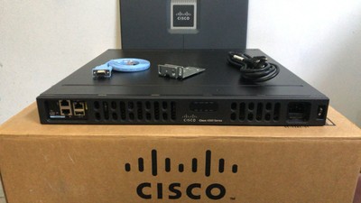 CISCO ISR4331-AXV/K9 3-Port Gigabit VoiP Security Data Router ISR4331 ...