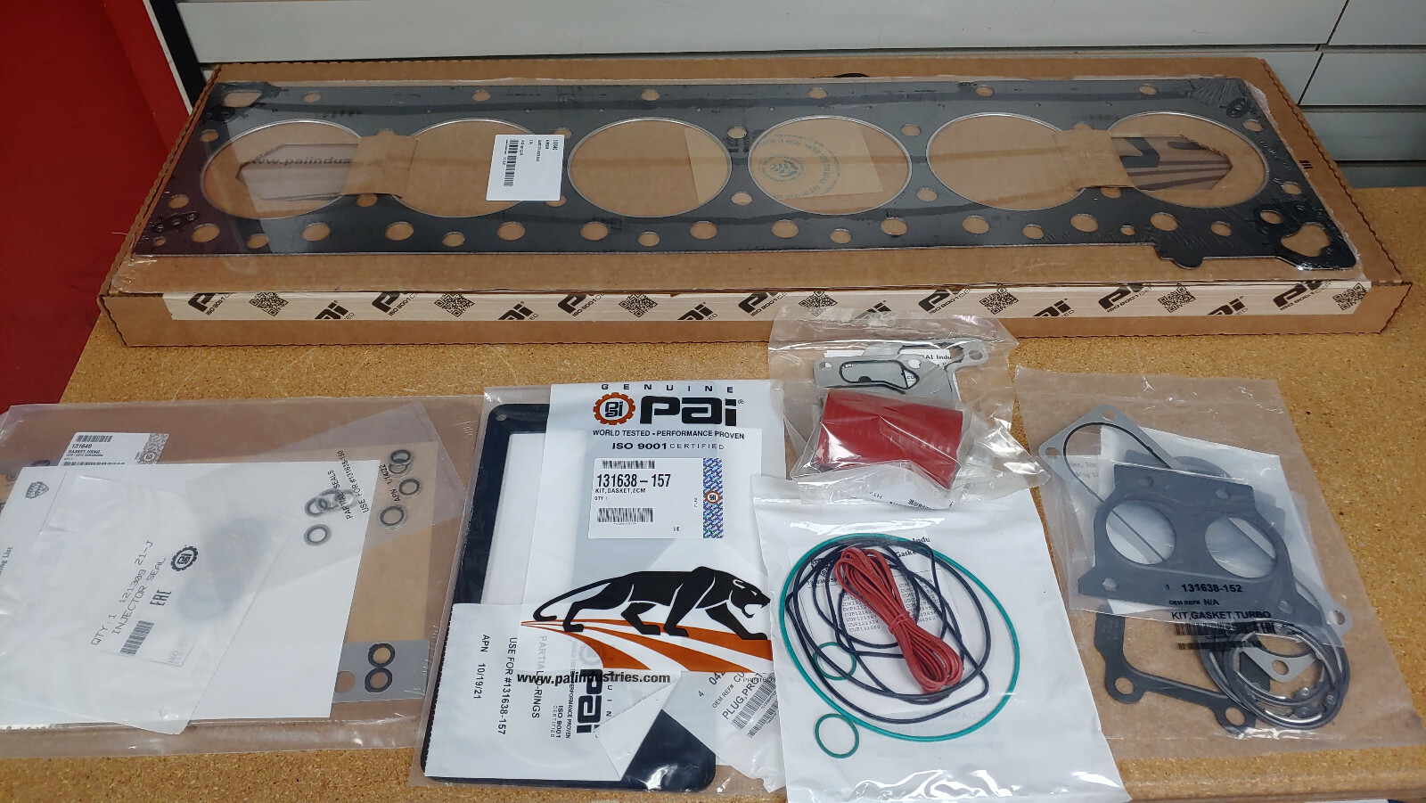 Upper Head Gasket Kit for Cummins ISX. PAI# 132058 Cummins Ref ...