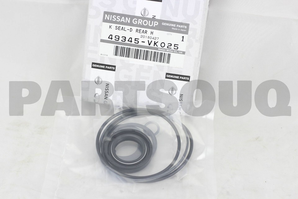 49345VK025 Genuine Nissan SEAL KIT-PINION,POWER STEERING GEAR 49345 ...
