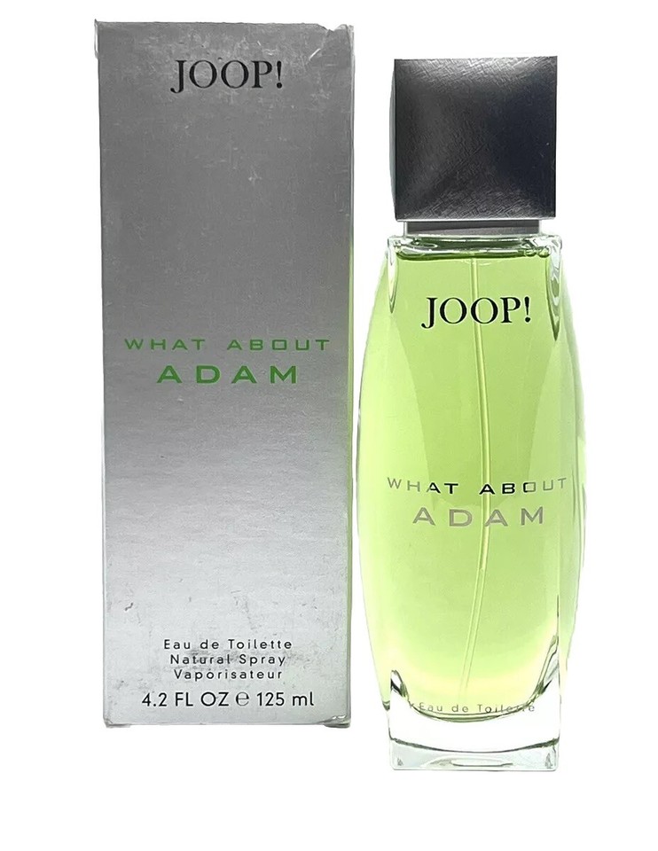 New in Open Box JOOP! WHAT ABOUT ADAM Eau de Toilette EDT Men Spray 4.2 ...