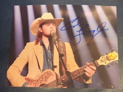 COLIN STOUGH SIGNED 8X10 PHOTO AMERICAN IDOL W/EXACT PROOF+COA COUNTRY ...