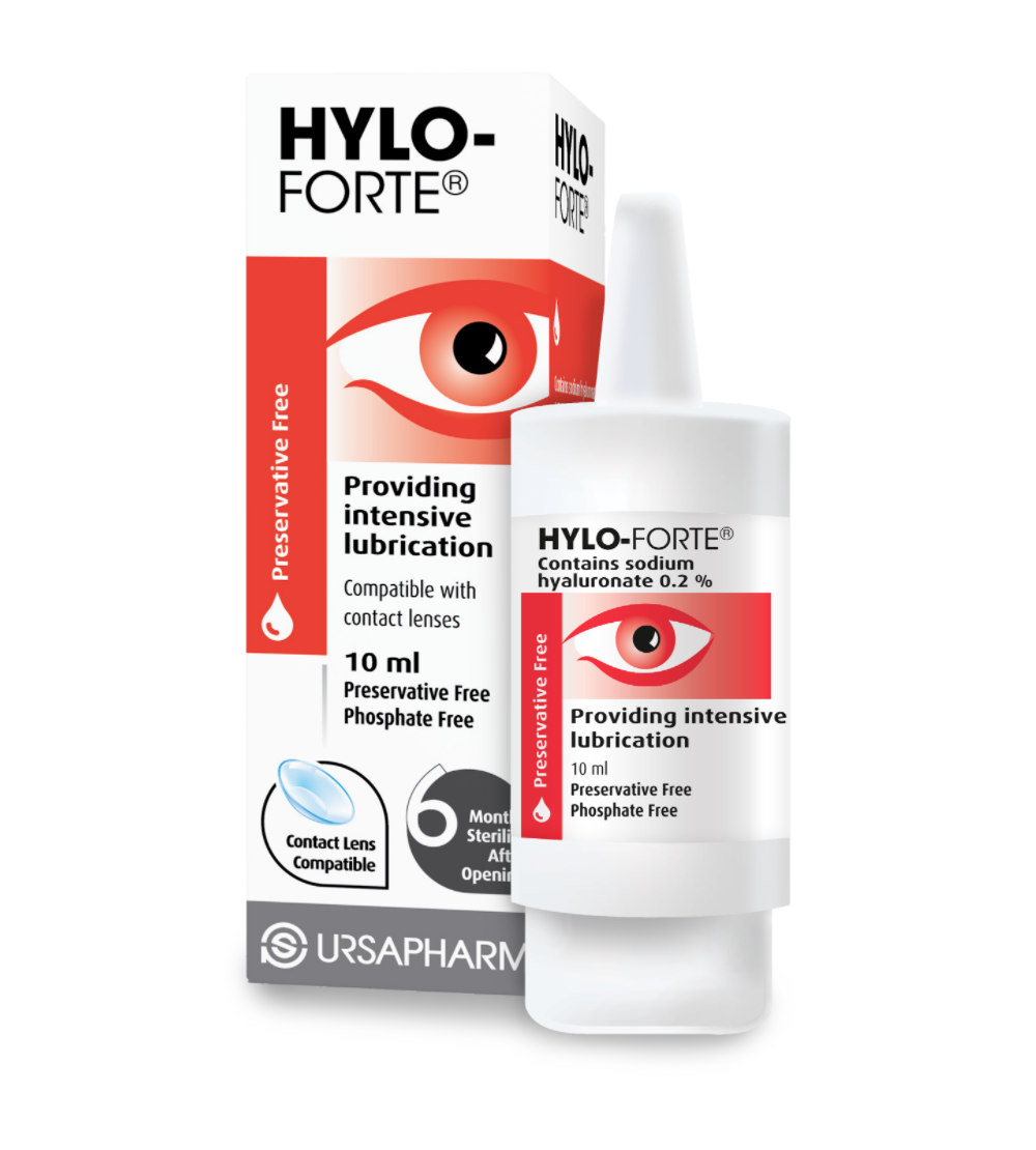 2x Hylo-Forte 10 ml Dry Eye Relief Drops RRP £34.98 like hycosan extra ...