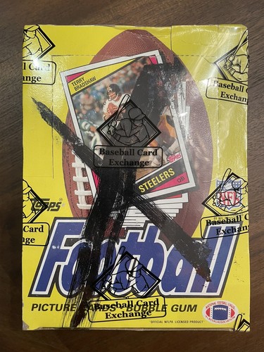 1984 Topps Football Box BBCE Sealed!!! Elway Marino RC | eBay