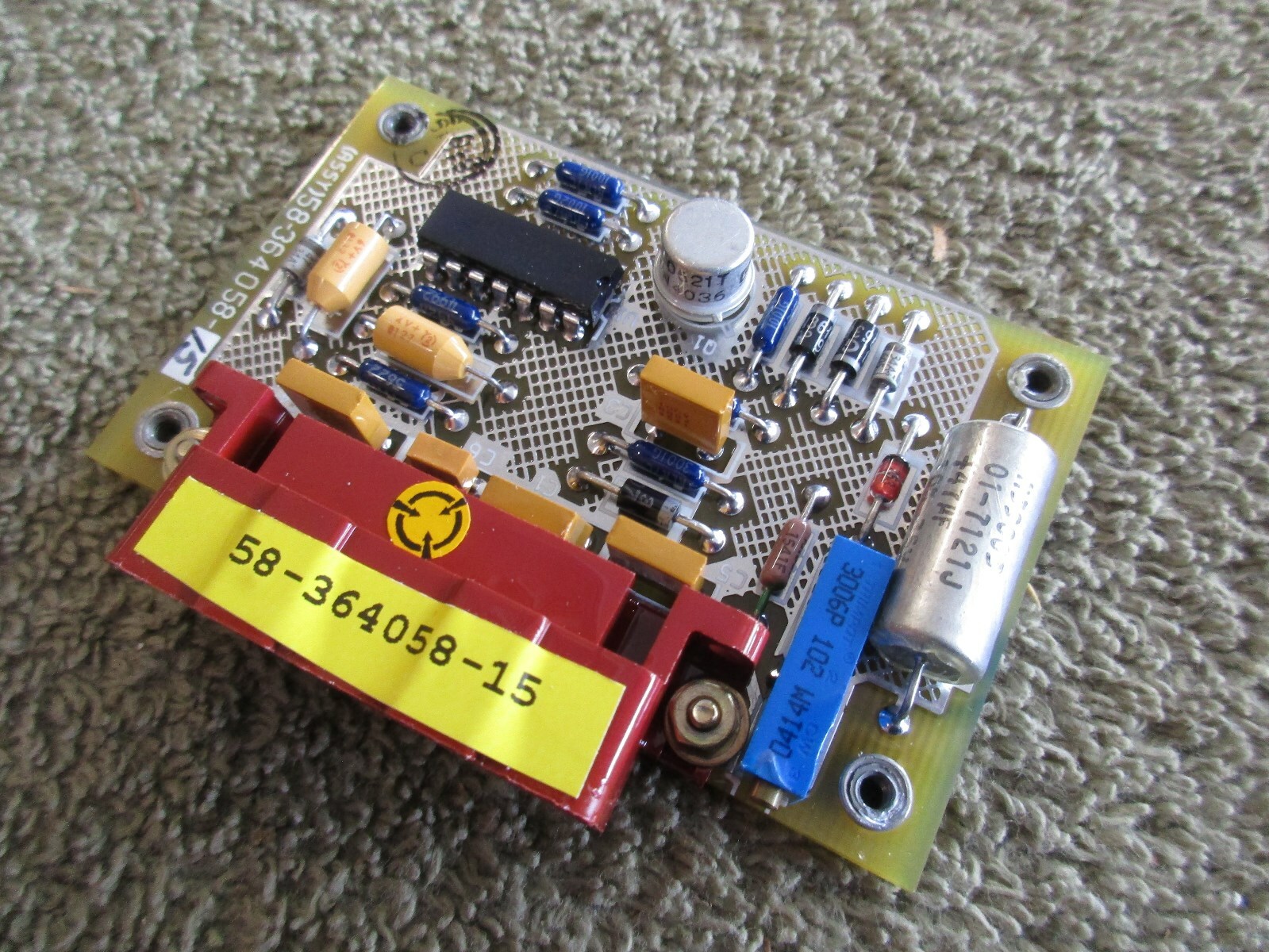 hawker beechcraft Textron pc board assembly 58-364058-15 Piston ...