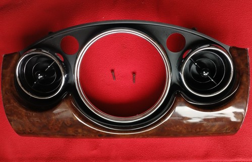 MINI R50, R53 Centre Instrument Cluster Trim, Wood Effect | eBay UK